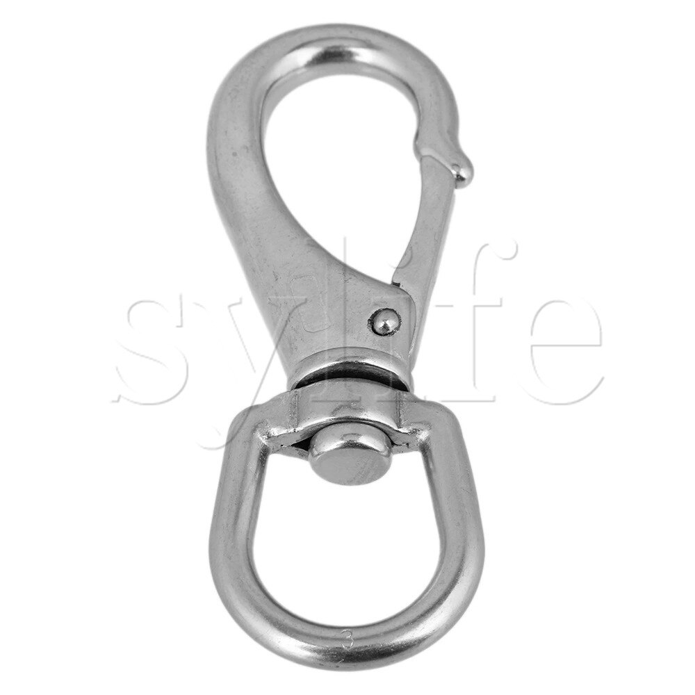 Silver Swivel Eye Quick Spring Snap Hook 304 Stain... – Grandado