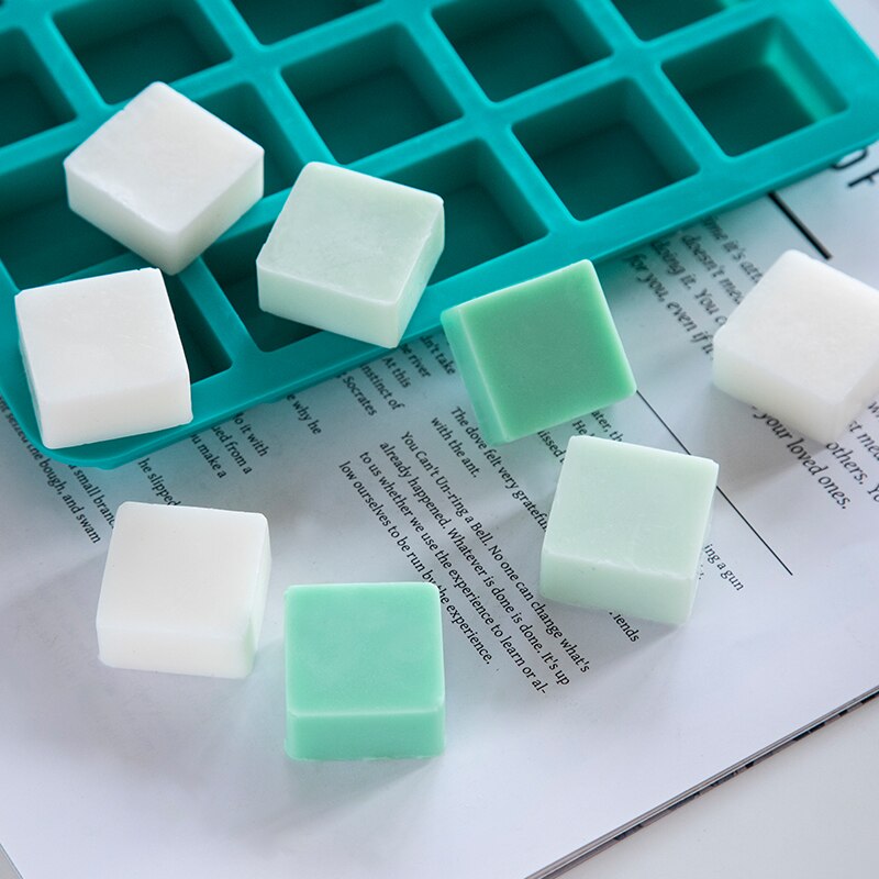 40-hole Cubes Handmade DIY Soap Silicone Mold Choc... – Grandado