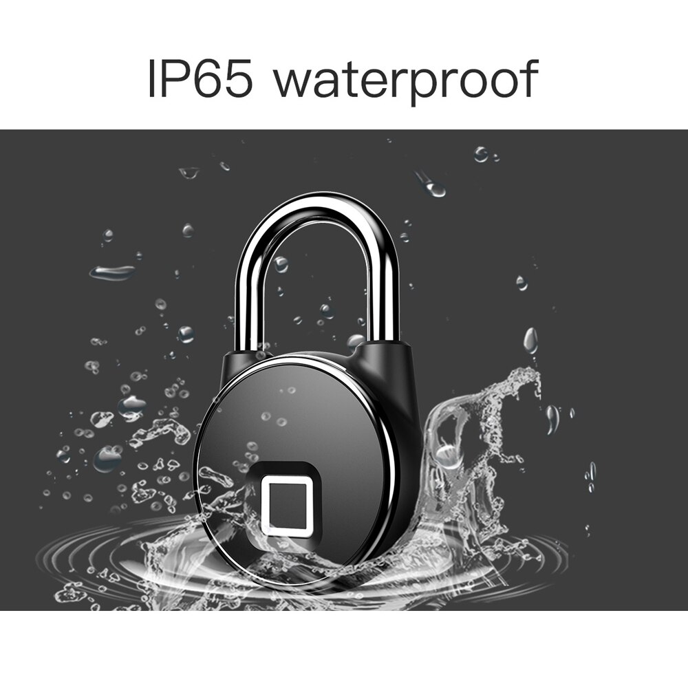 Micro USB Rechargeable Smart Keyless Fingerprint L... – Grandado