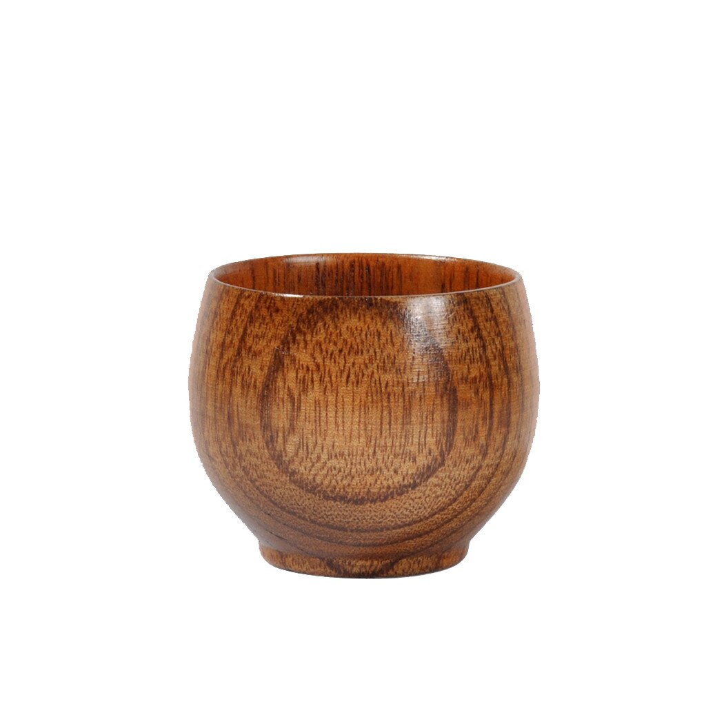 Wooden Cup Wood Coffee Tea Beer Juice Milk Water M... – Vicedeal