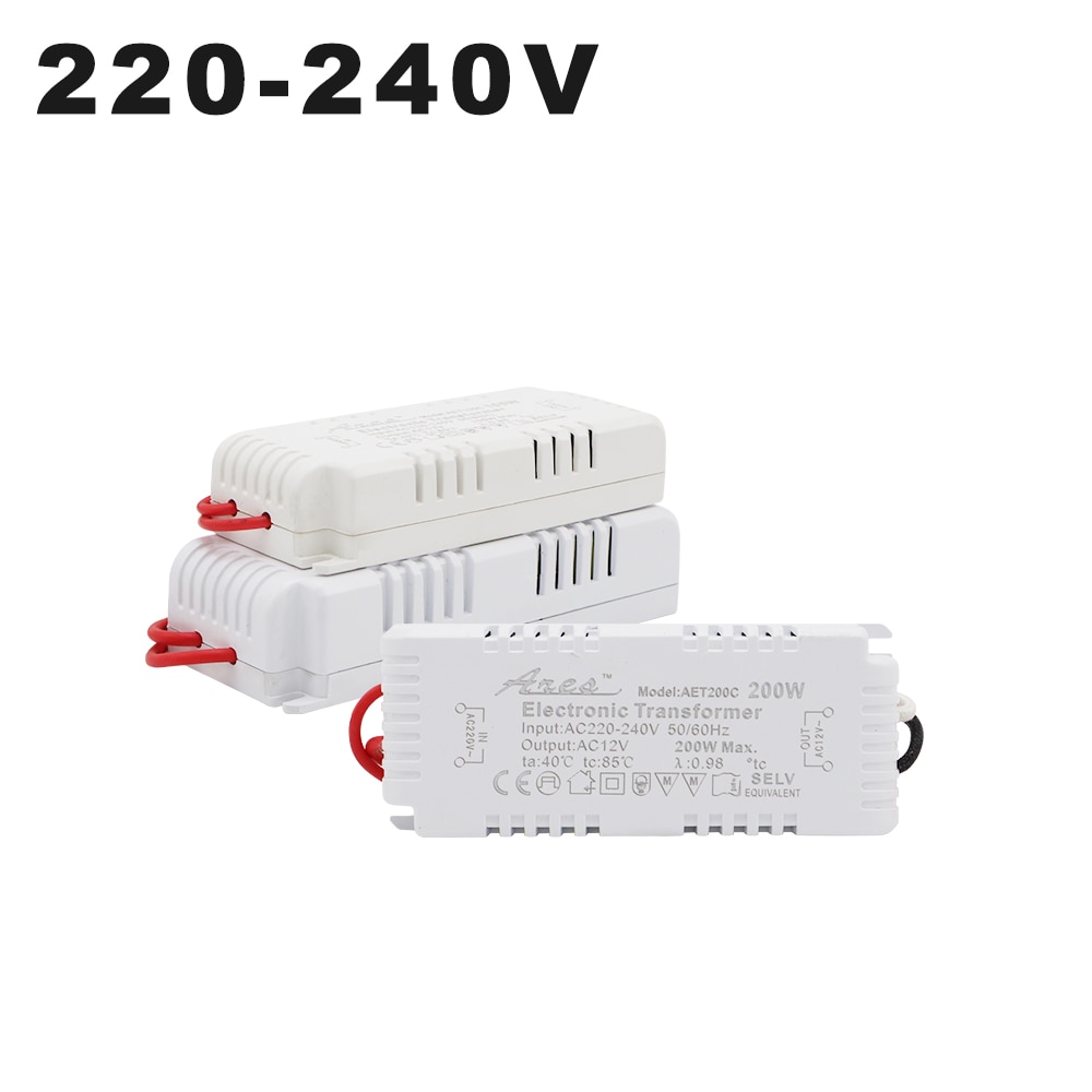 Dimbare Elektronische Transformator 220V AC 12V 60... – Vicedeal