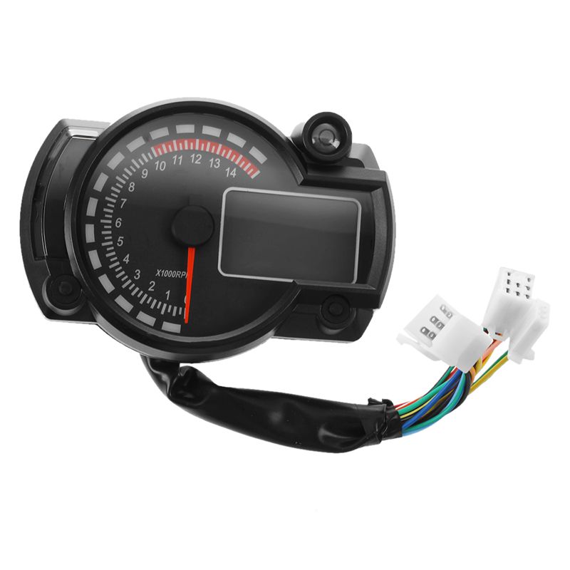 Universal Motorcycle Tachometer Digital Counter Sp... – Grandado
