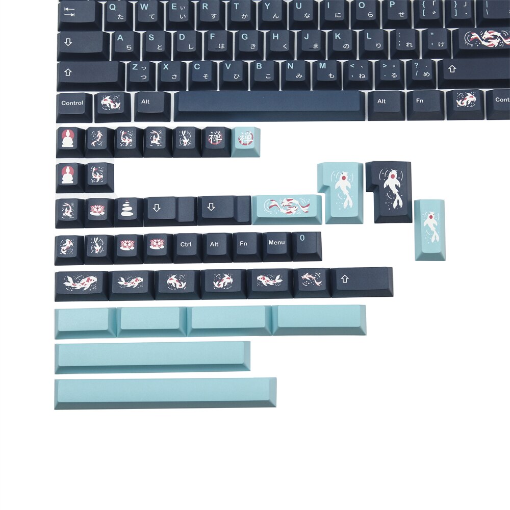 GMK Zen Pond PBT Keycaps 138 Keys Cherry High DYE-... – Vicedeal