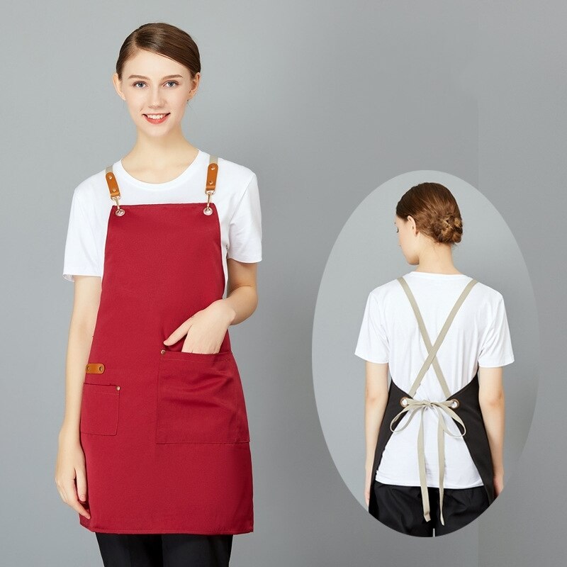 1pcs Short Half Apron Denim Restaurant Hotel Waist... – Grandado