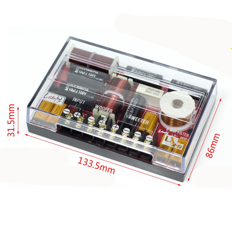 Aoshike 1 st crossover 120-200w diskant bas subwoo... – Grandado