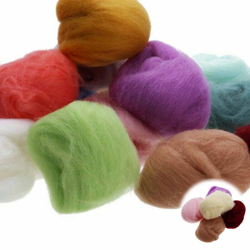 Naaldvilten 17 Kleuren Super Zachte Wol Vilten Wol... – Vicedeal