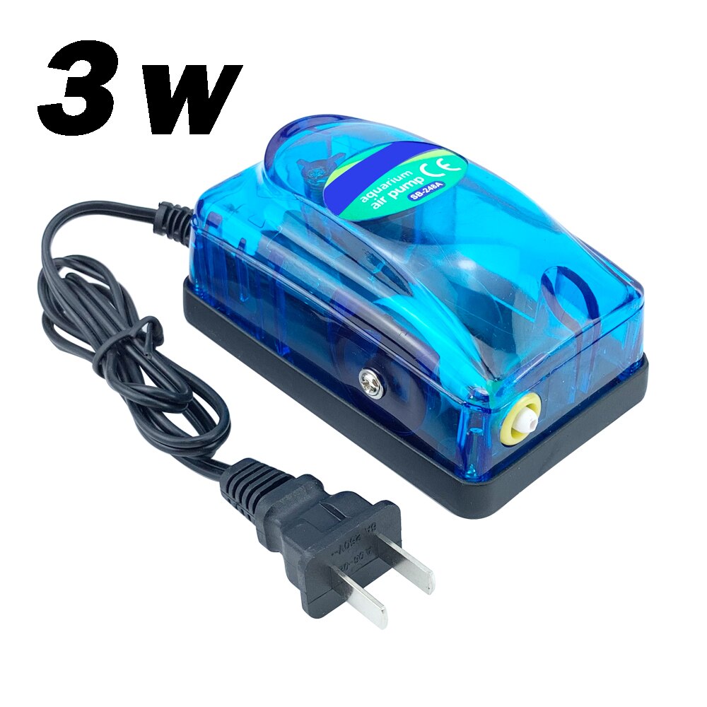 3W 5W Fish Tank Zuurstof Pomp Air Mini Compressor ... – Grandado