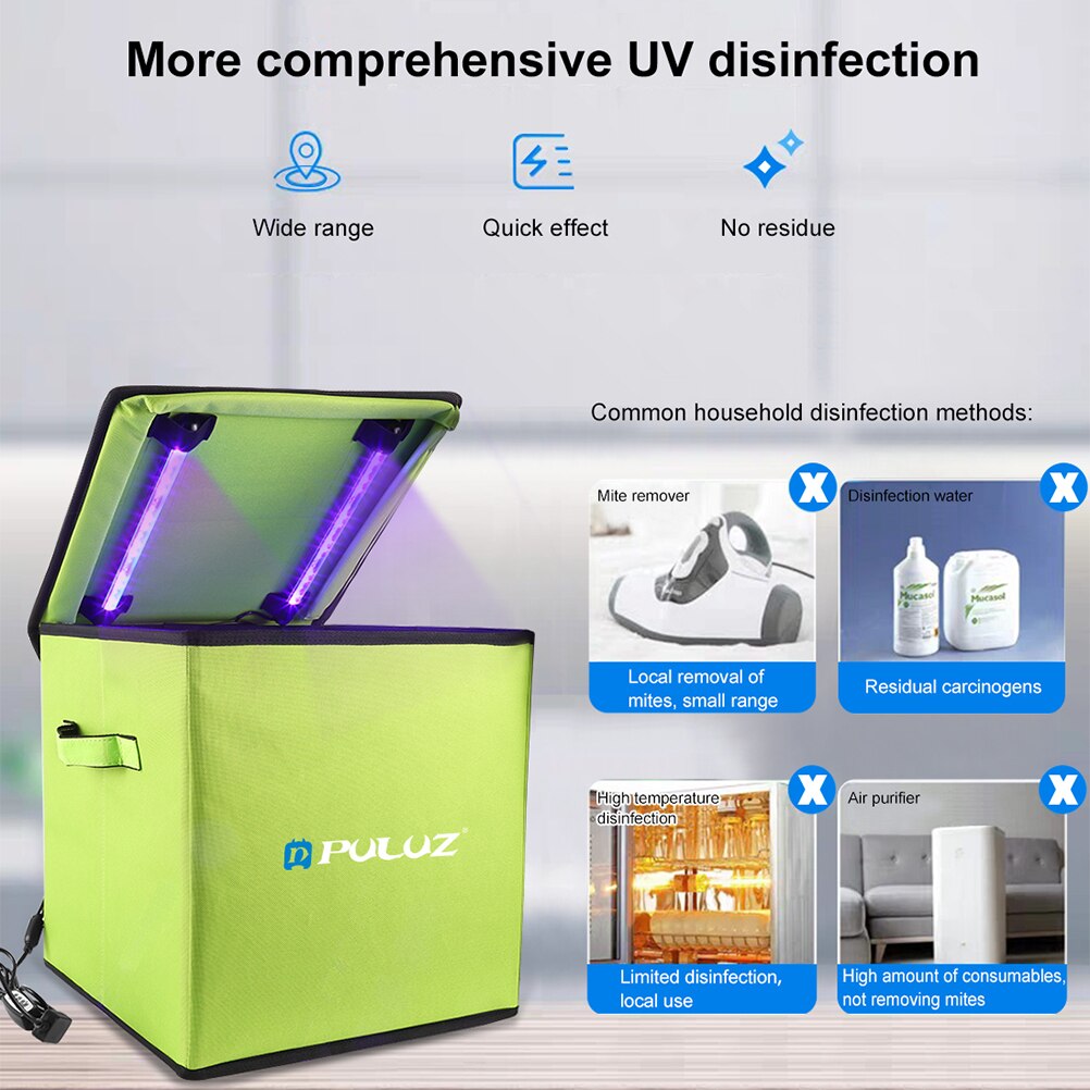 250nm UV Sanitize Bag Ultraviolet Disinfection Box... – Grandado