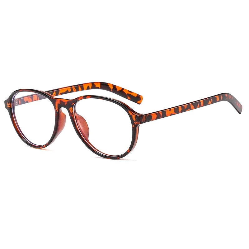 5 Kleuren Vintage Vlakte Brillen Ovale Vorm Pc Fra... – Vicedeal