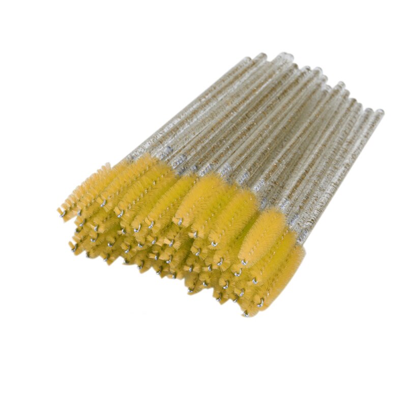 50 Stuks 6 Kleuren Wegwerp Wimper Borstels Rod Wim... – Grandado