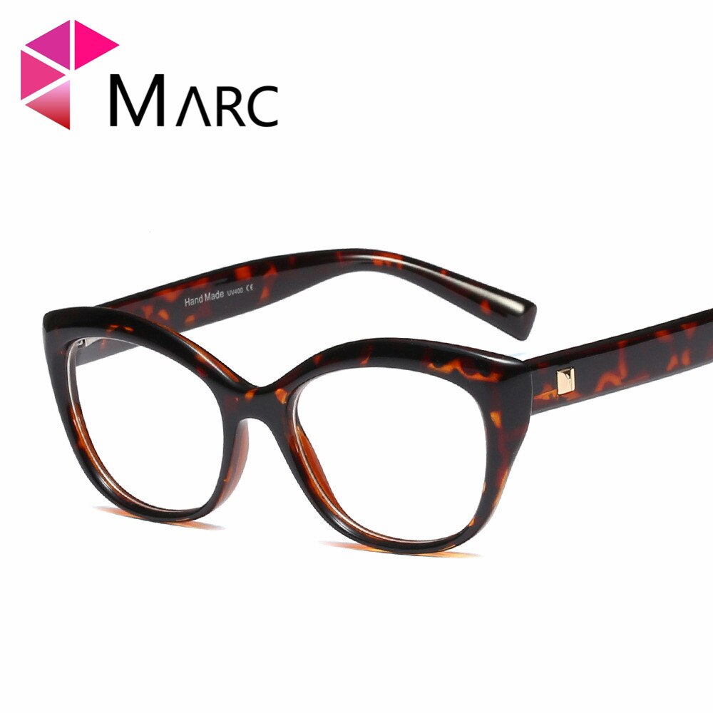 MARC Women Trendy Frame Glasses Brand Eyeglasses O... – Grandado