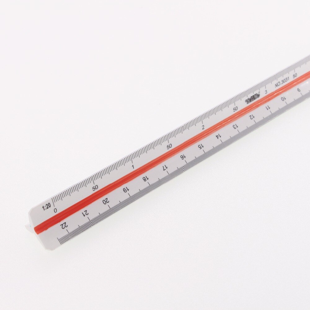30cm Architect's Scale Ruler Three-sided Plast... – Grandado