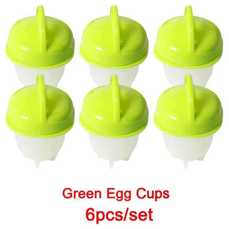 6pcs/set Silicone Egg Poacher Cups Steamer Egg Coo... – Grandado