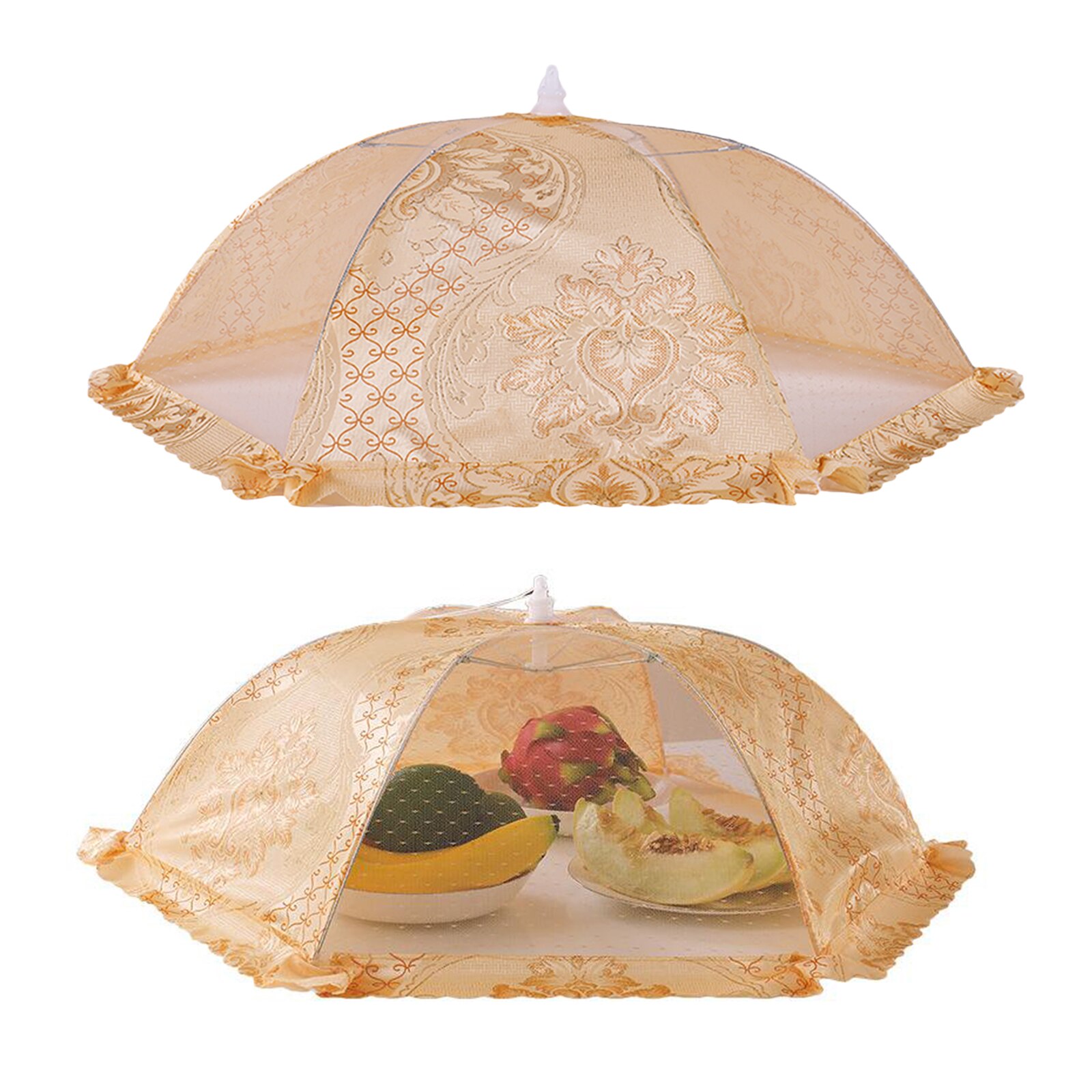 Foldable Table Food Cover Umbrella Style Anti Fly ... – Vicedeal