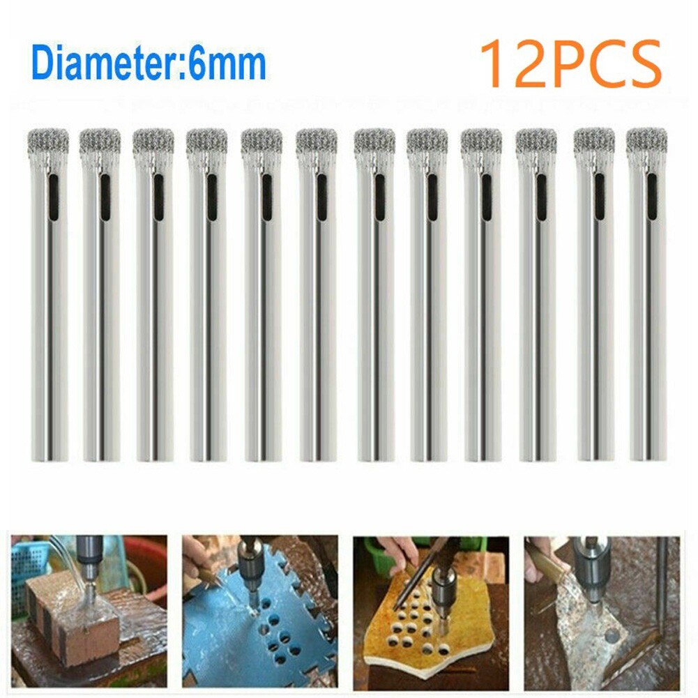 12Pcs 6mm Diamond Drilling Core Bits Connection Po... – Grandado