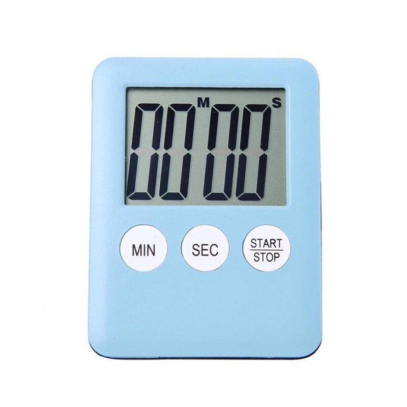 Super Thin LCD Digital Screen Kitchen Timer Square... – Grandado