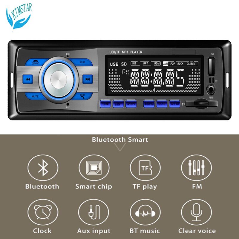 Bluetooth FM Car Radio MP3 Remote Control USB Play... – Grandado