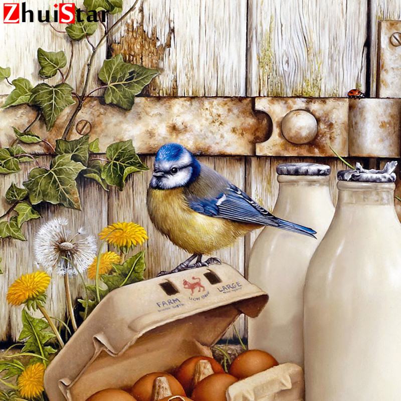 5D Diamond Painting Cute bird Animal Art Kits Home... – Vicedeal