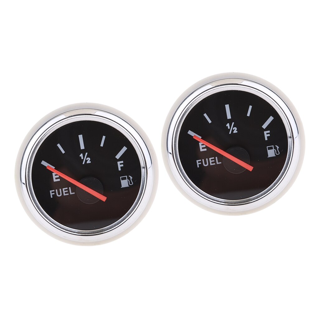 2pcs 2' Boat Analog Fuel Oil Level Gauge Indicator... – Vicedeal