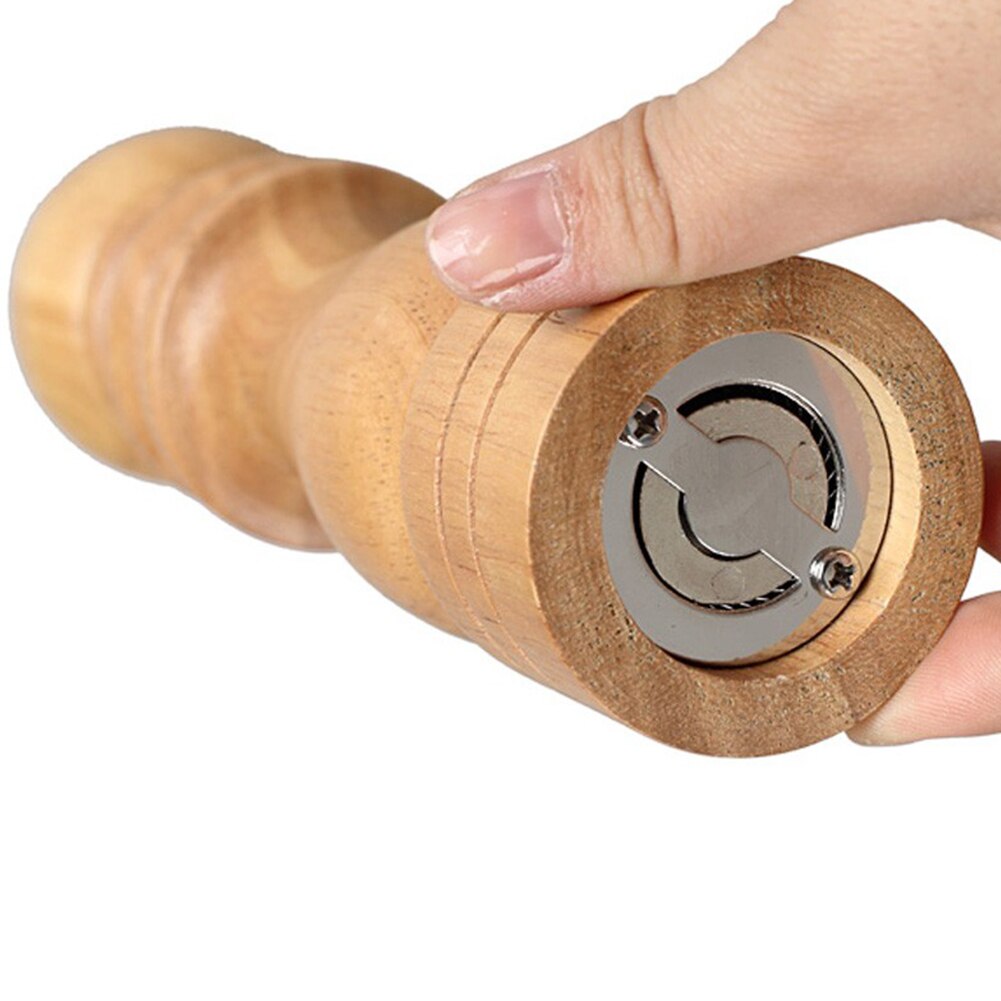 Molinillo de madera de roble clásico para pimienta... – Grandado