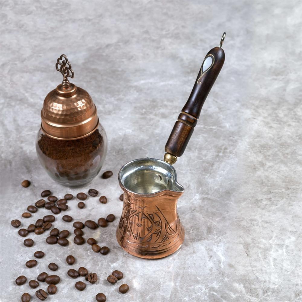 Turkish Hanmade Traditional Turkish Coffee Pot Mak... – Grandado