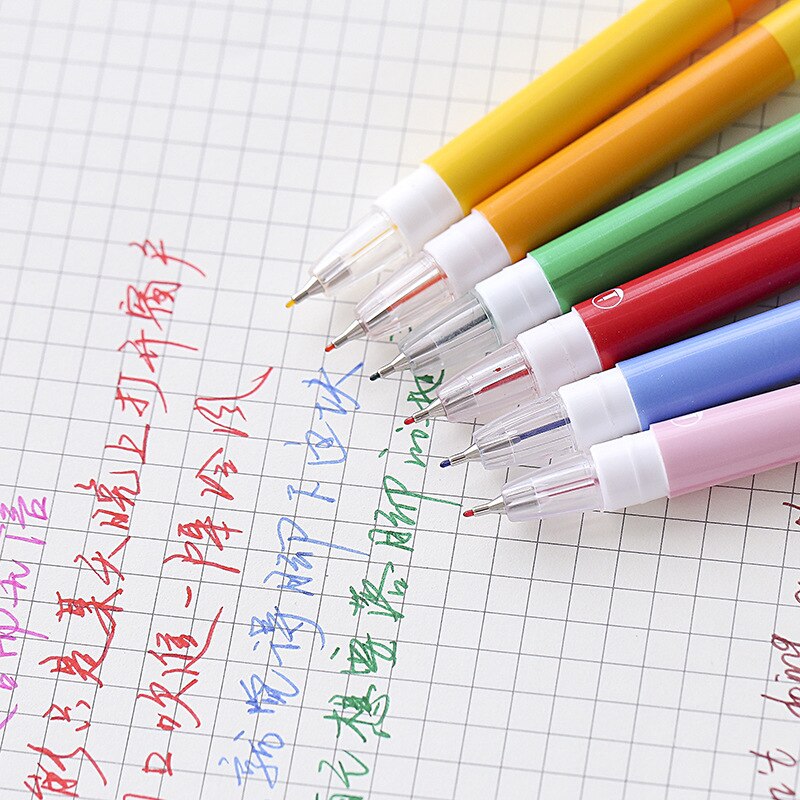 8 stücke Dual-side schreiben farbe stift mit stemp... – Vicedeal