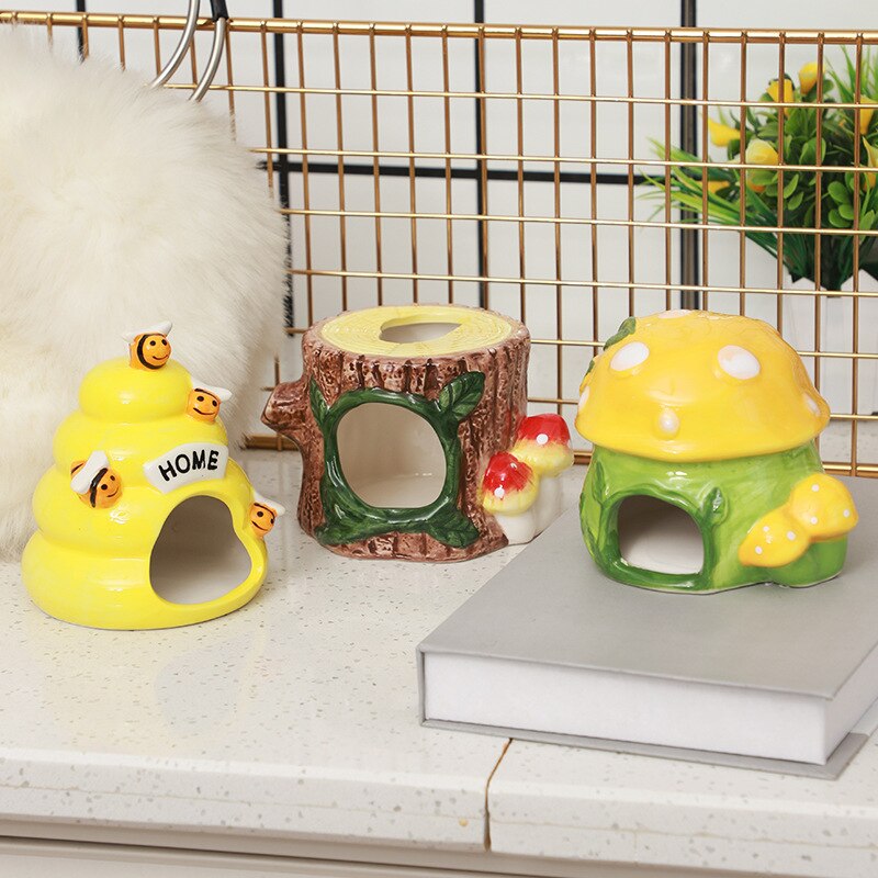 Hamster Bed Ceramic Nest To Cool Down Four Seasons... – Grandado