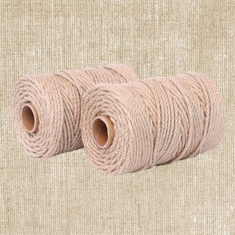 5Mm Natuurlijke Jute Touw Hennep Touw Macrame Stri... – Vicedeal