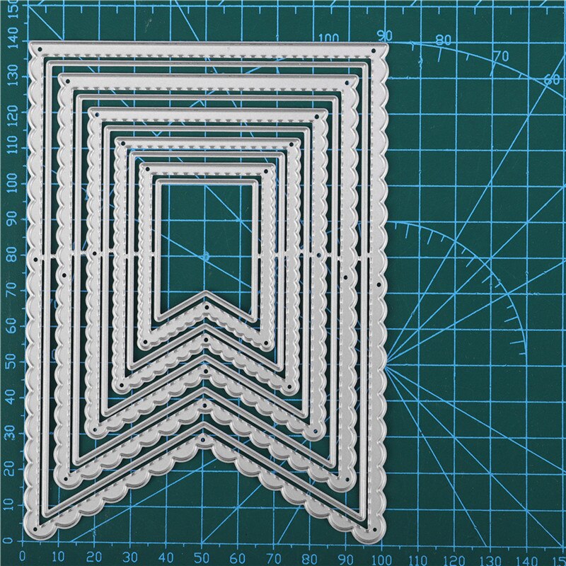 Kokorosa Frame Metal Cutting Dies Scrapbooking Cra... – Grandado