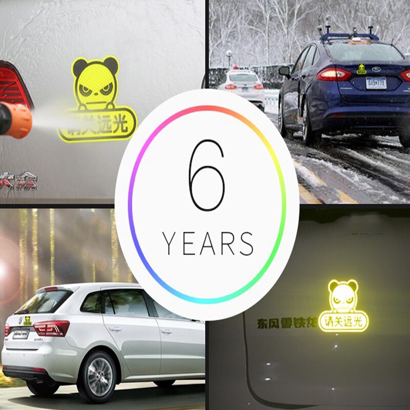 4pcs Cartoon Monkey Reflective Sticker Car Decal F... – Grandado