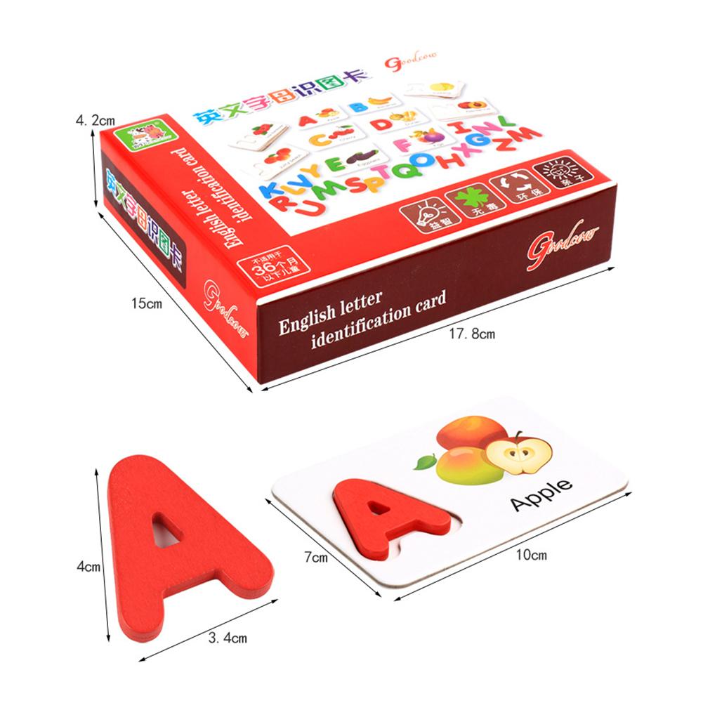 26 English Letter Map Cards Basic Knowledge Learni... – Grandado