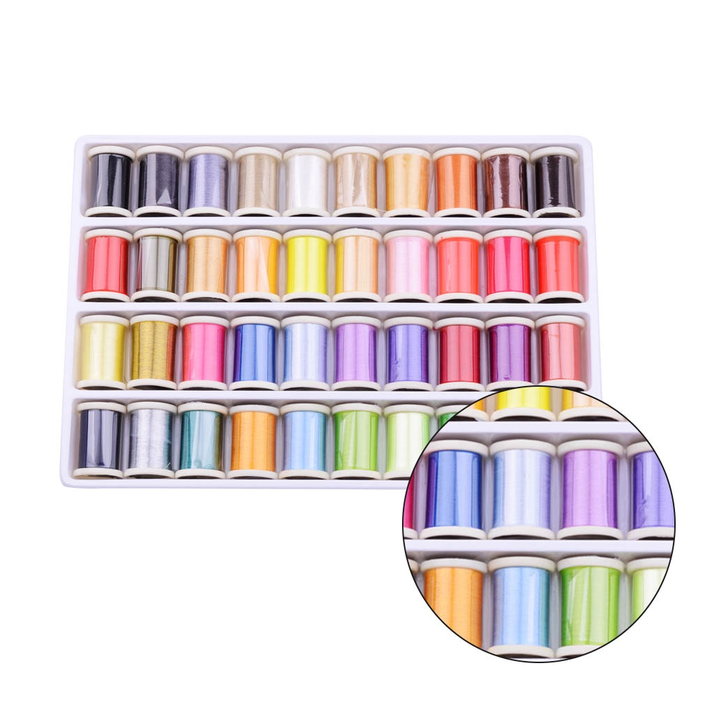 Kit de hilo de colores para costura, hilos de máqu... – Grandado