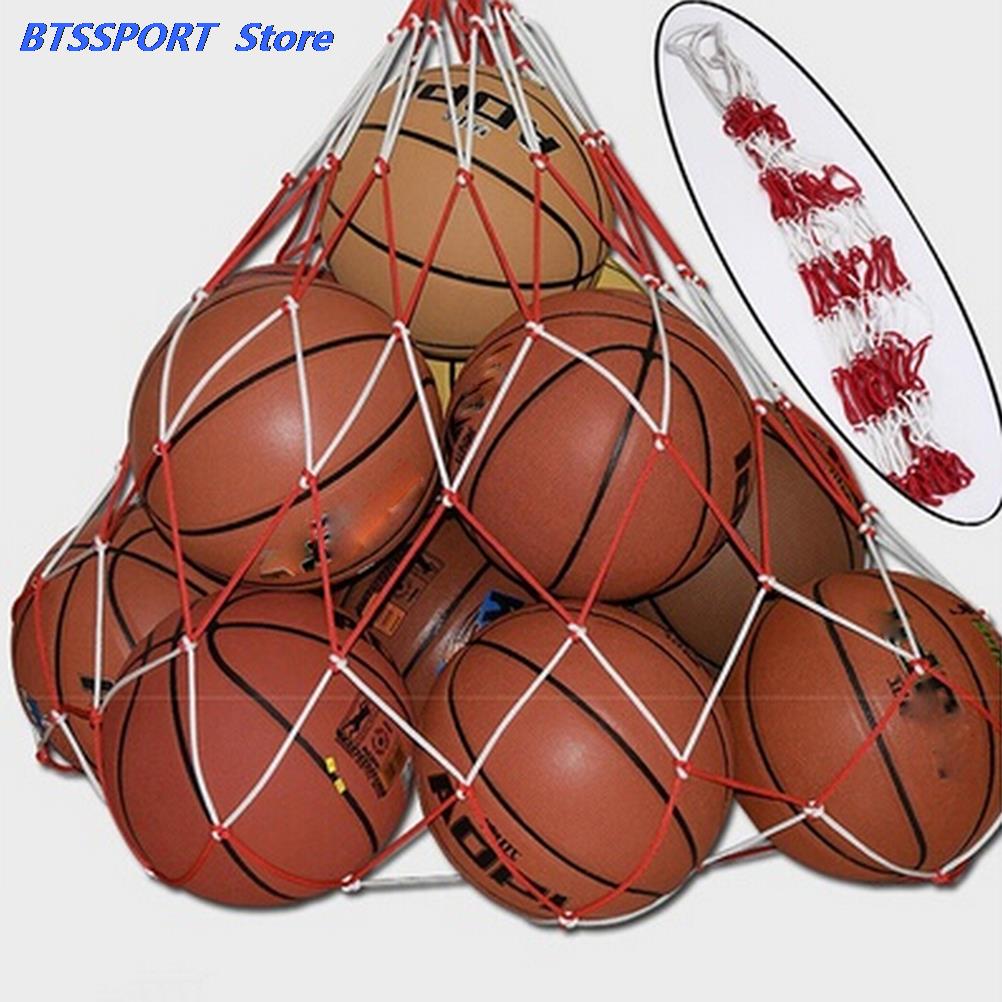 10 Balls Carry Net Bag Sports Portable Balls Volle... – Vicedeal