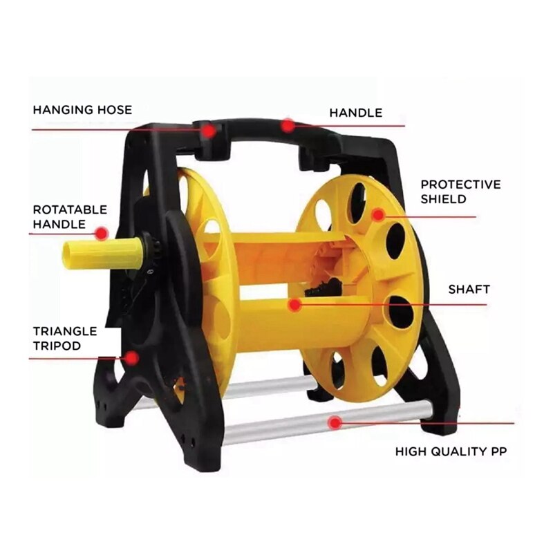 Garden Hose Reel Cart Water Hose Holder for Outsid... – Vicedeal
