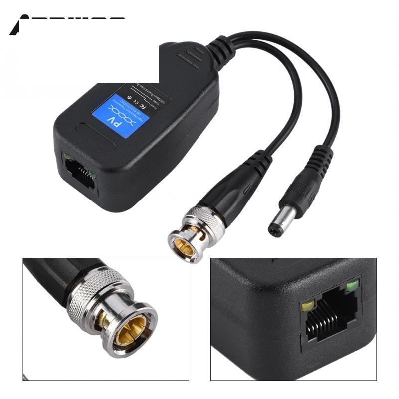1 Pair DC-8MHZ Passive CCTV Coax BNC Video Power B... – Vicedeal