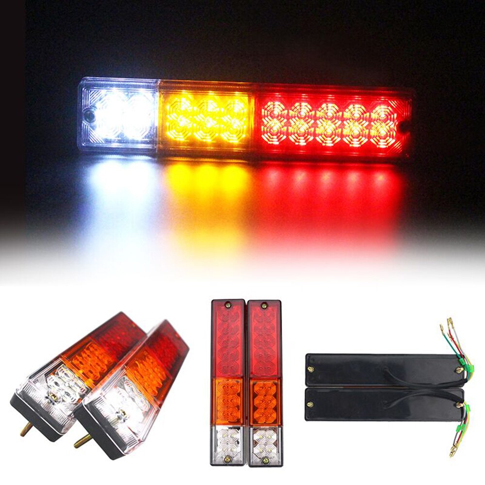 2X 12V 20 LED Stop Rear Tail Reverse Light Indicat... – Vicedeal