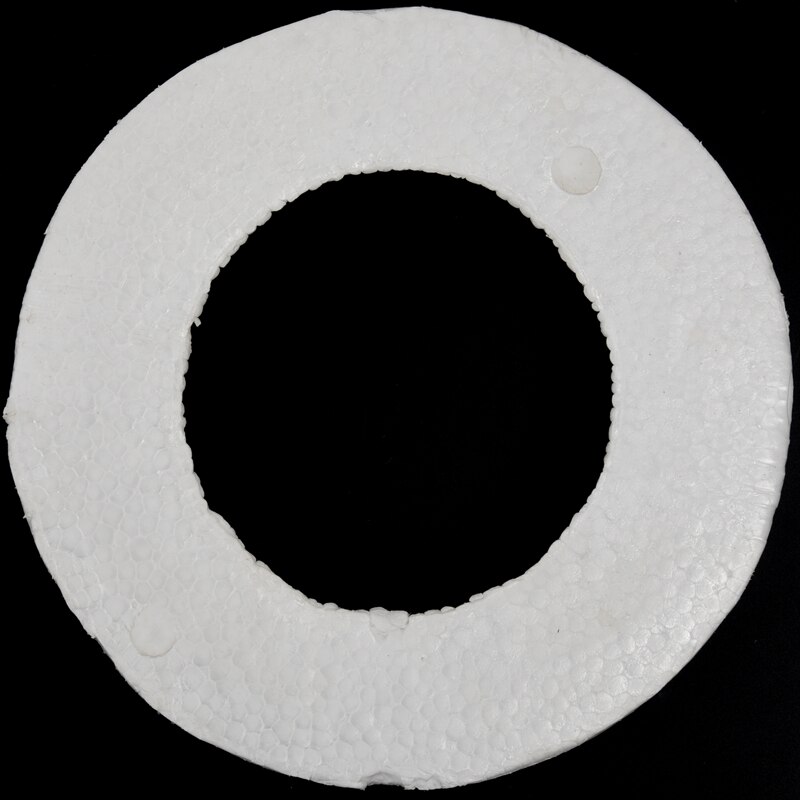 Craftmill Half Rounded foam Rings / Wreaths 25cm -... – Grandado