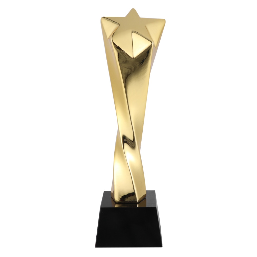1PC Golden Award Trophy Resin Reward Prize Competi... – Grandado