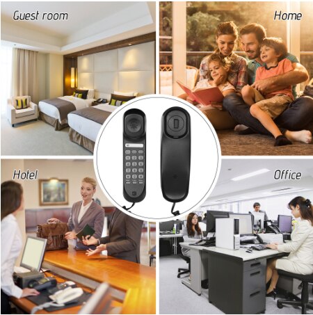 Guest room hotel phone Office phone desk wall dual... – Grandado