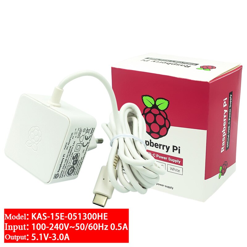 Raspberry Pi 4B 5V3A TYPE -C interface 15W power s... – Vicedeal