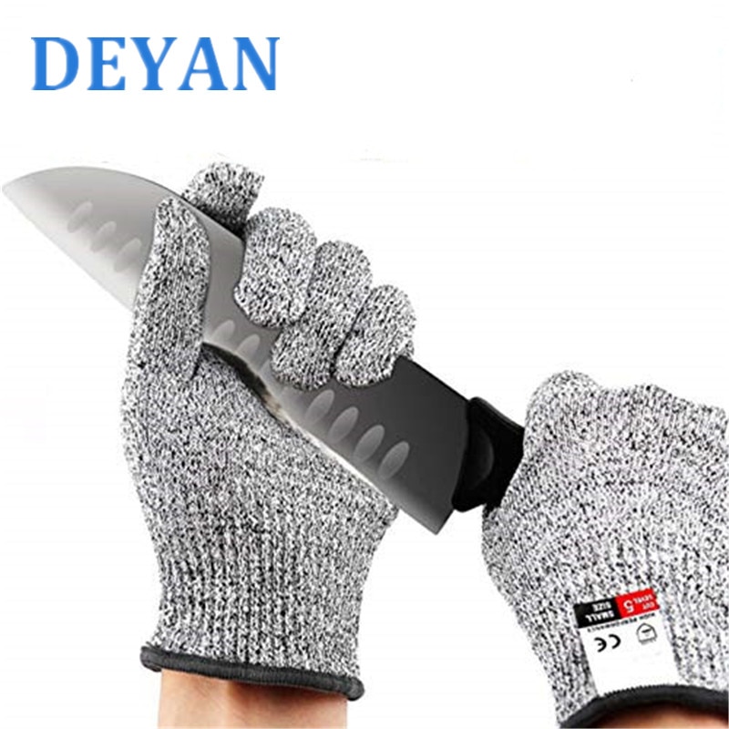 DEYAN Anti Cut Proof Gloves HPPE EN388 Anti-cut Le... – Vicedeal