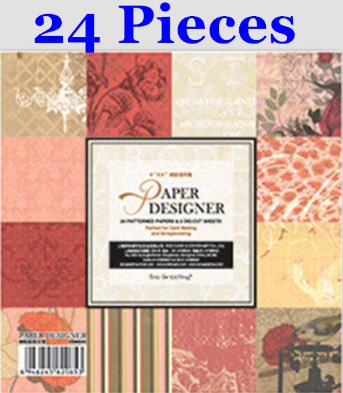 6‘’ Multi Style Scrapbooking Paper Pack Origami Ar... – Vicedeal