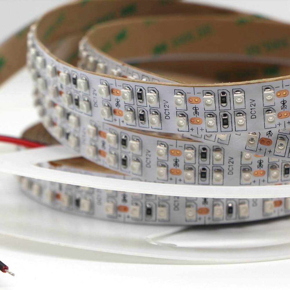 Dubbele Rij 5M Uv 600 Led Strip Licht Set 3528 Smd... – Vicedeal