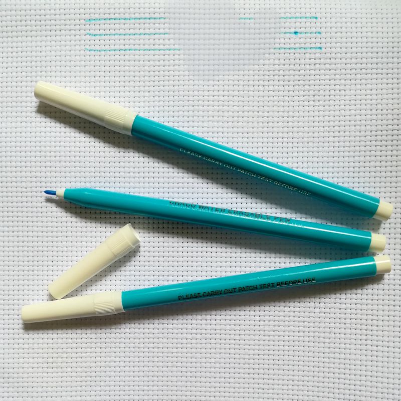 Blue Fabric Marker Water Soluble Clothing Markers ... – Grandado