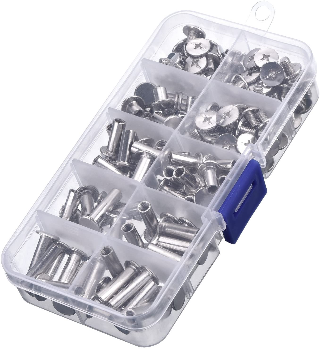 80Set Binding Screw Assorted Kit Metal Round Cross... – Vicedeal