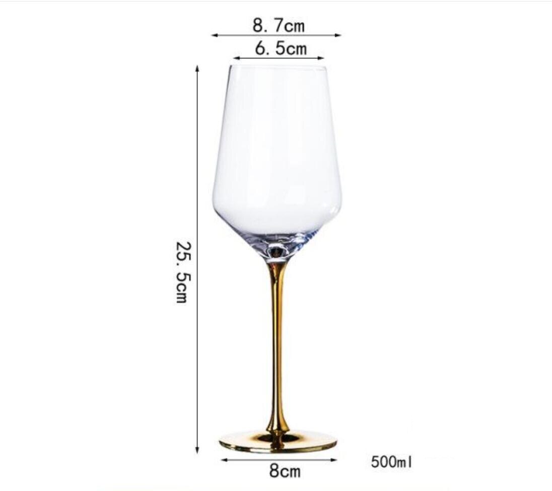 Gold Electroplating Wine Glasses Cup Luxury Lead-f... – Vicedeal