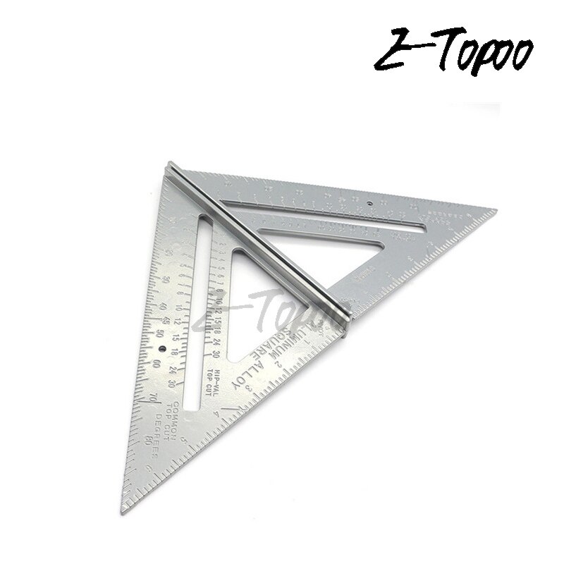 7 Inch Aluminum Speed Square Triangle Angle Protra... – Grandado