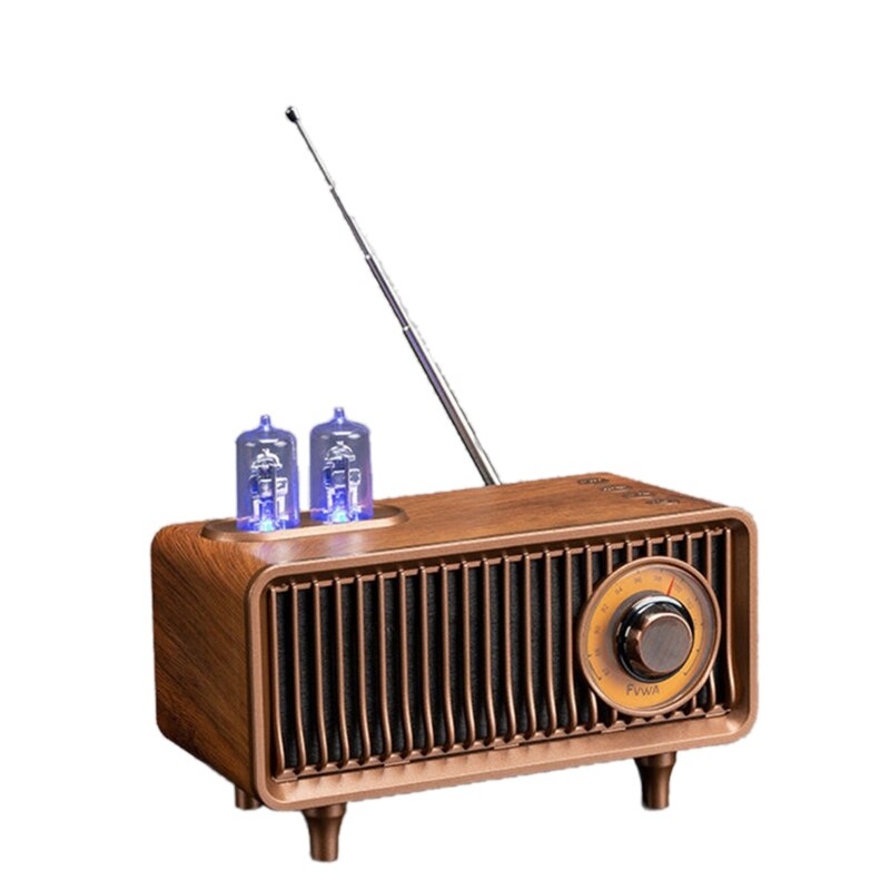 Wooden Retro Radio Wireless Bluetooth Speaker Subw... – Vicedeal