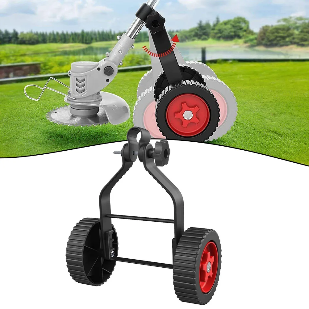 Grass String Trimmer Adjustable Support Wheel Univ... – Vicedeal