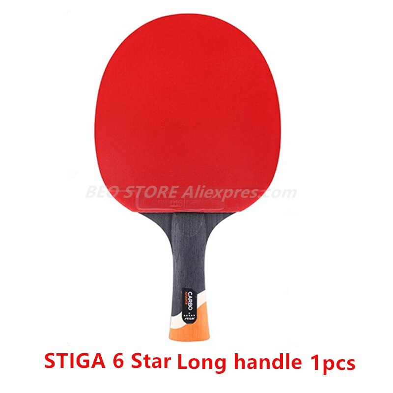 STIGA 6 Star Racket Offensive Carbon Original Stig... – Grandado